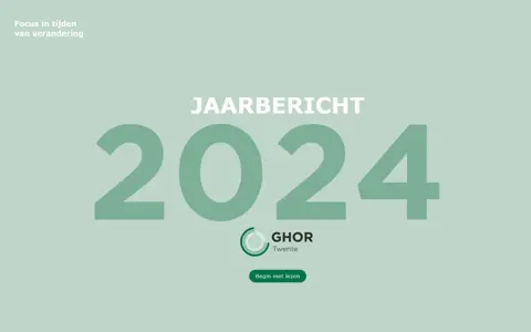 Jaarbericht 2024 | GHOR Twente